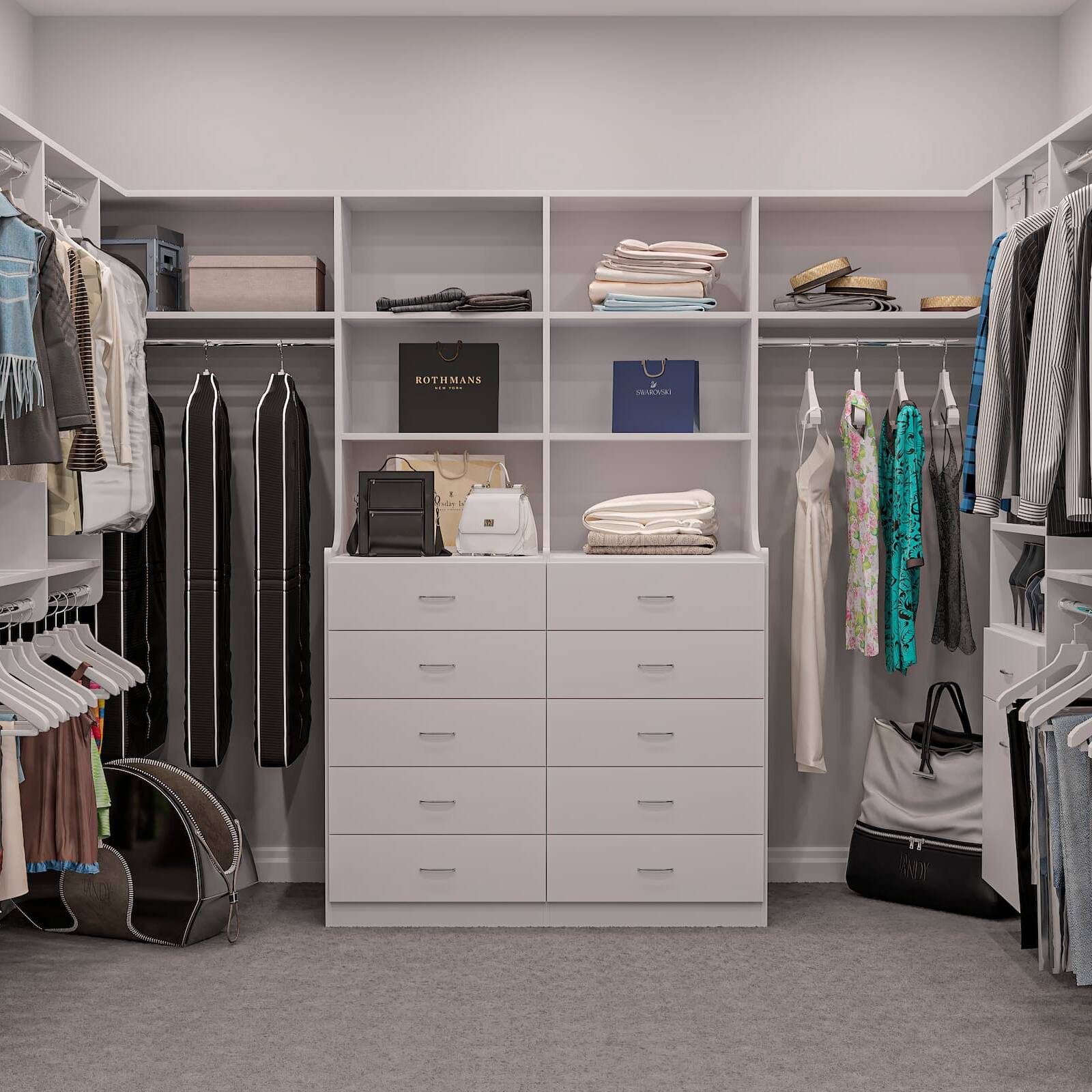 Simple Closet Designs